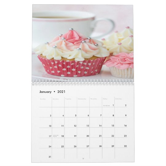 2013 cupcakes calendar | Zazzle.com