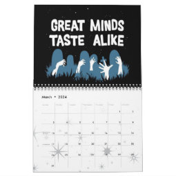 2013 zombie calendar | Zazzle