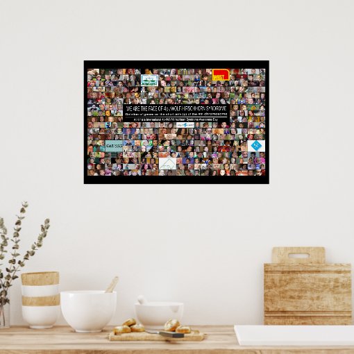 2014 4p-/WHS Awareness Day Poster 20"x30" | Zazzle