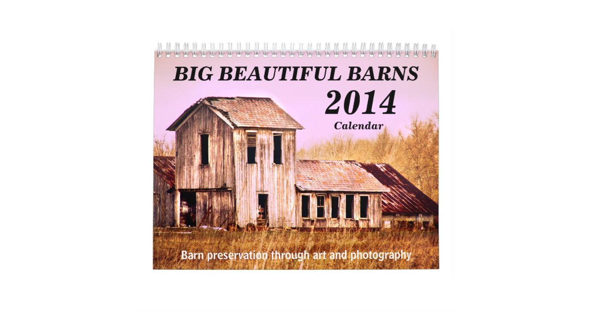 2014 Barn Calendar | Zazzle