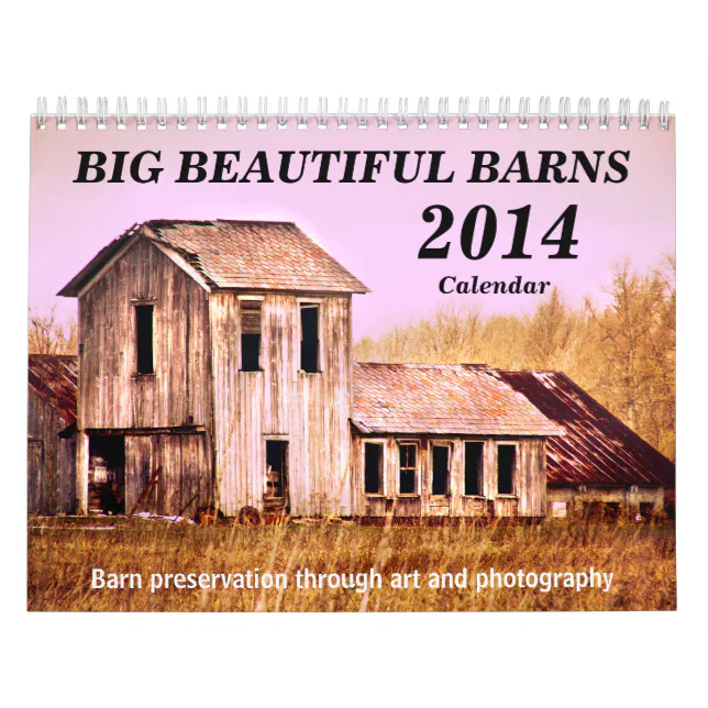 2014 Barn Calendar | Zazzle