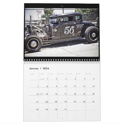 2014 Hot Rod and Custom Calendar | Zazzle