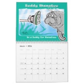 2015 Be a Buddy for Manatees Buddy Manatee Calendar | Zazzle