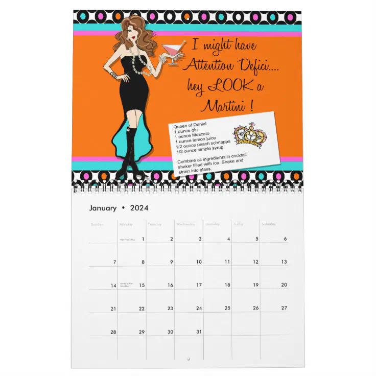 2015 Working Girls Design Calendar | Zazzle