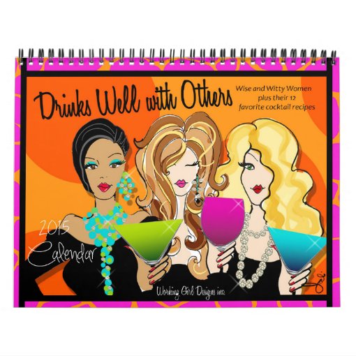 2015 Working Girls Design Calendar | Zazzle