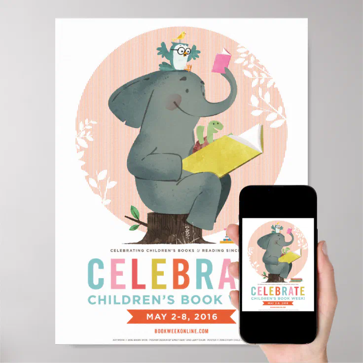 2016 Children's Book Week Poster | Zazzle