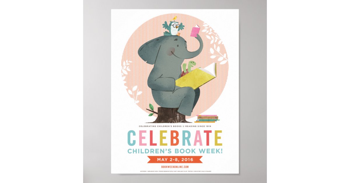 2016 Children's Book Week Poster | Zazzle