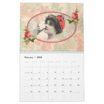 2016 Shabby Chic Calendar | Zazzle