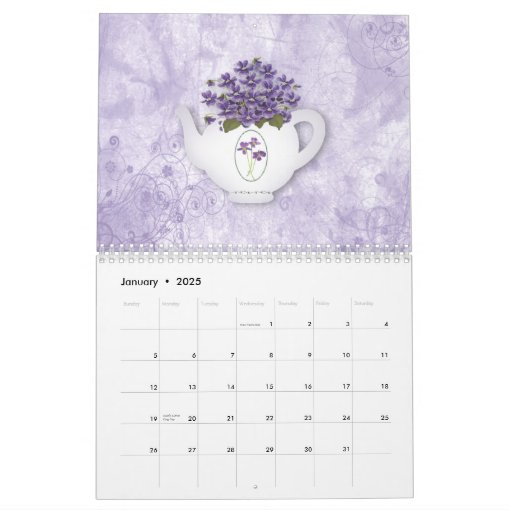 2016 Shabby Chic Calendar | Zazzle