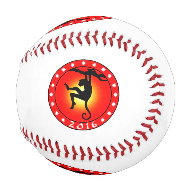 2016 Year of the Monkey Baseball | Zazzle