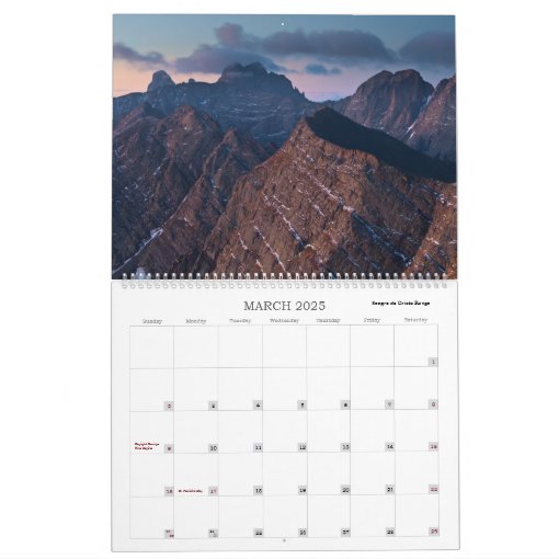 2017 Colorado Scenic Calendar | Zazzle