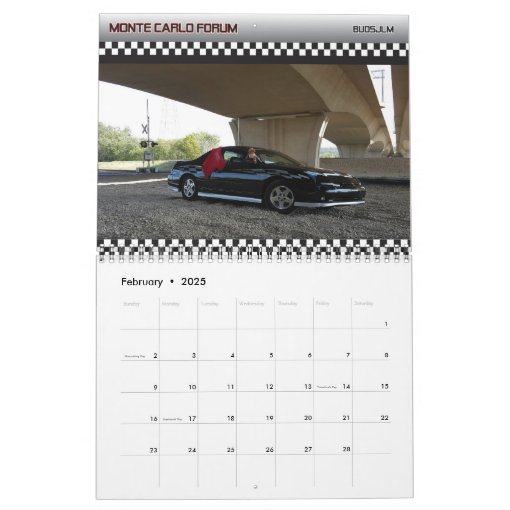 2017 Monte of the Month Calendar | Zazzle