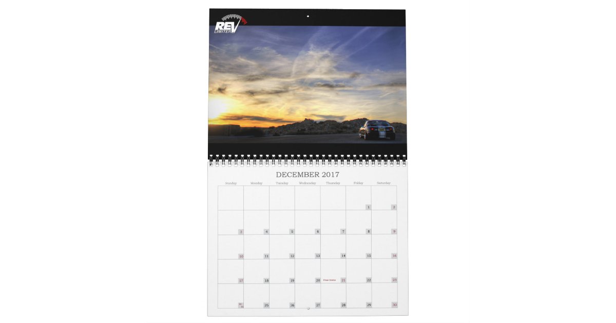 2017 revlimiter.net Calendar | Zazzle
