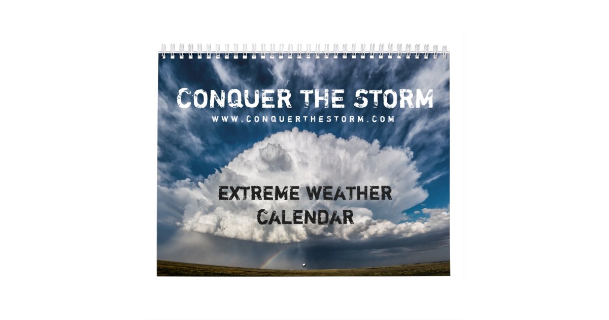 2018 Extreme Weather Calendar | Zazzle