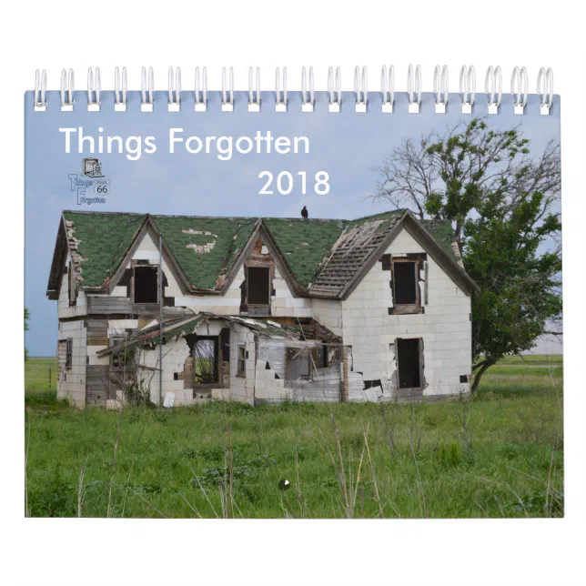 2018 Things Forgotten Calendar | Zazzle