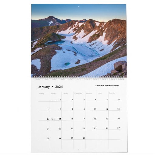 2019 COLORADO Scenic Calendar | Zazzle