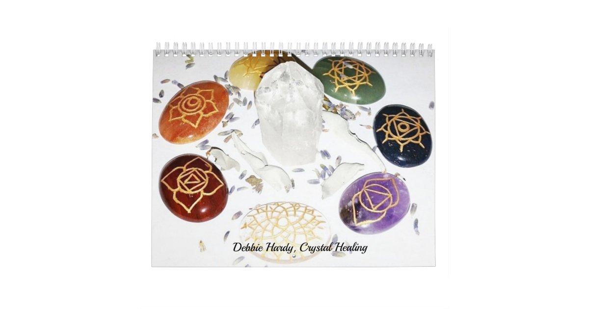 2019 Debbie Hardy, Crystal Healing Calendar | Zazzle