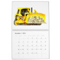 2019 Kids Construction Truck Calendar | Zazzle