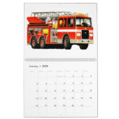 2019 Kids Construction Truck Calendar | Zazzle