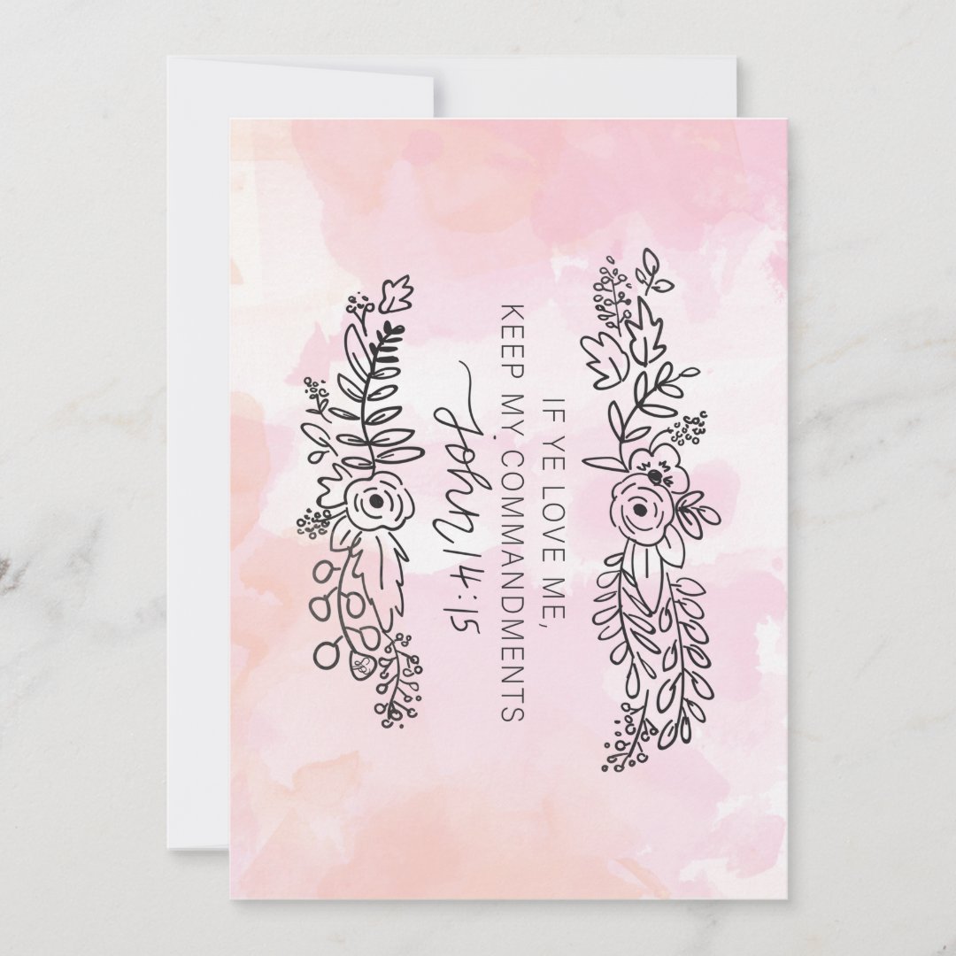 2019 LDS Mutual Theme for Youth Card | Zazzle