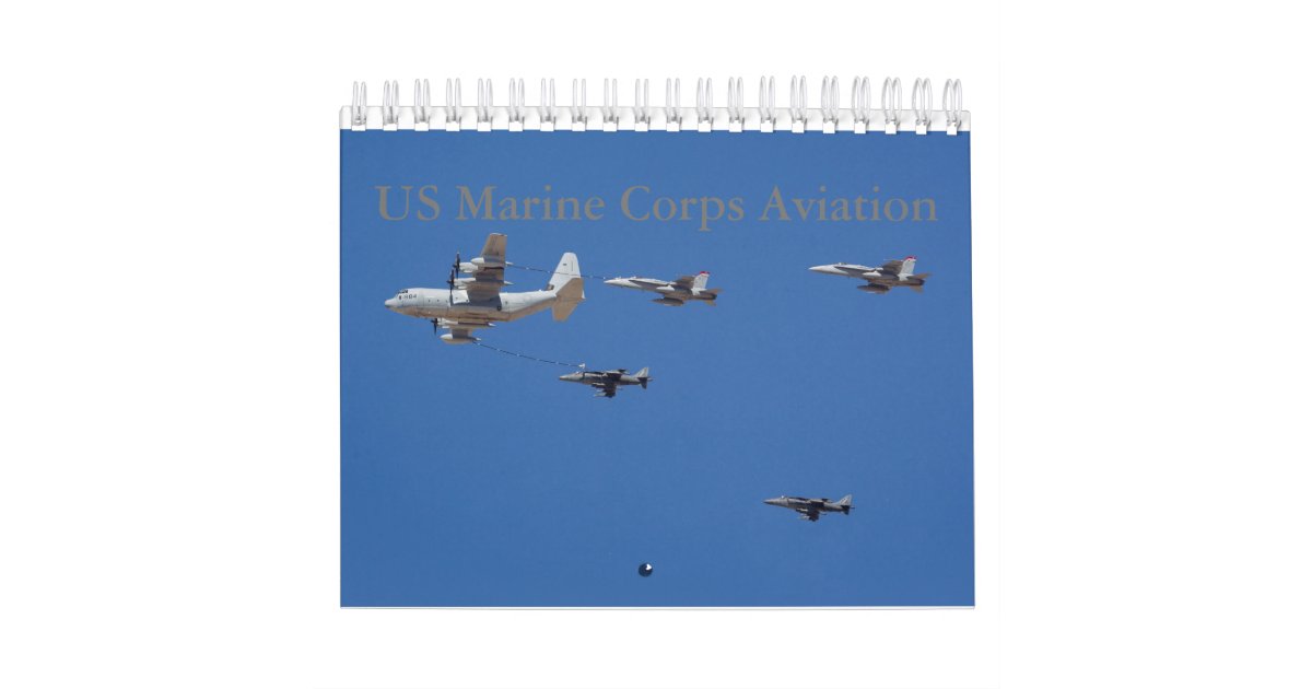 2019 US Marine Corps Aviation Calendar | Zazzle