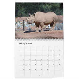 2019 Zoo Animals Calendar | Zazzle
