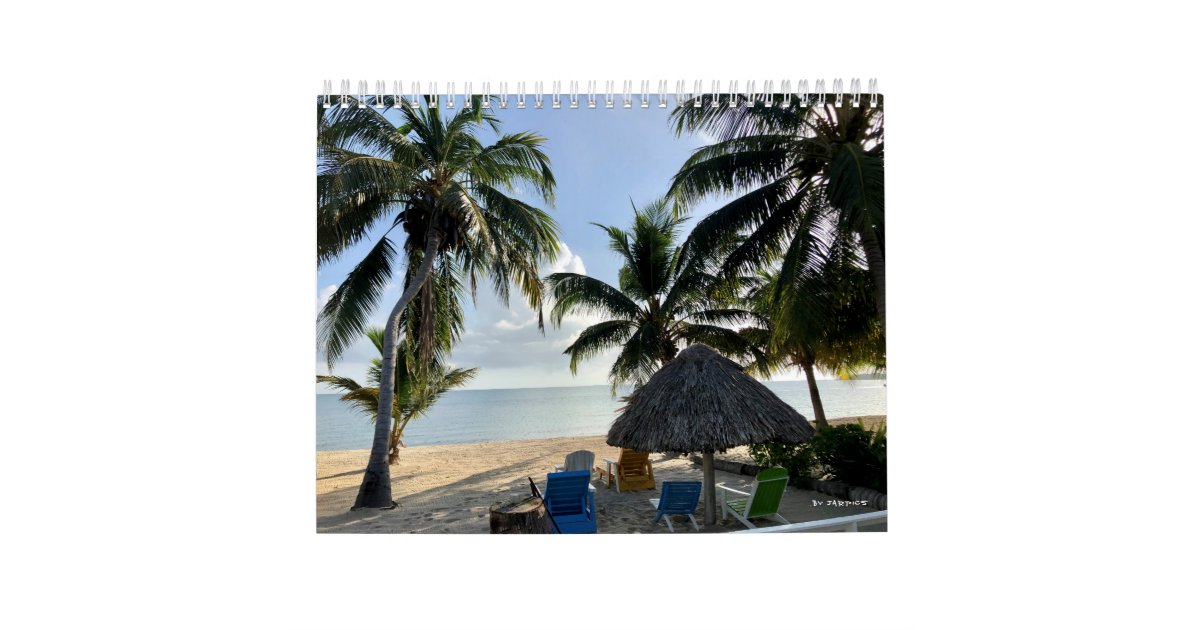 2020-2021 Beach Calendar | Zazzle