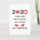 2020 Anniversary Stay Together | Red Card | Zazzle