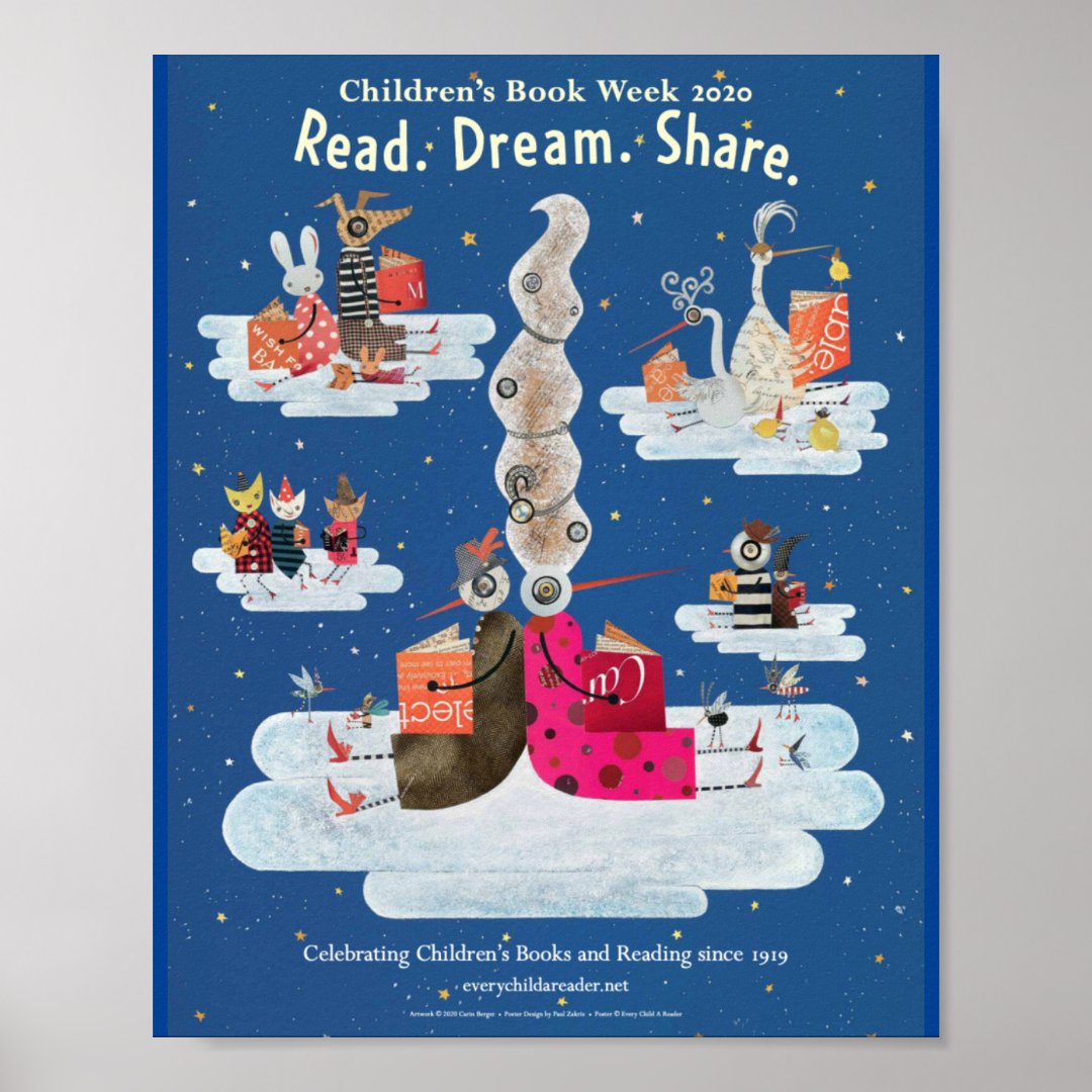 2020 Children's Book Week poster | Zazzle