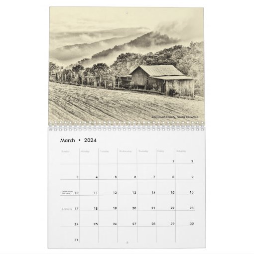 2020 Country Farms Calendar | Zazzle