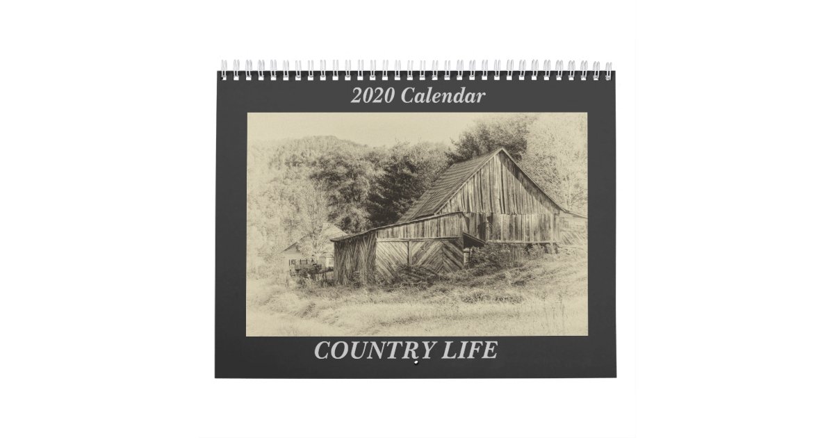 2020 Country Farms Calendar | Zazzle