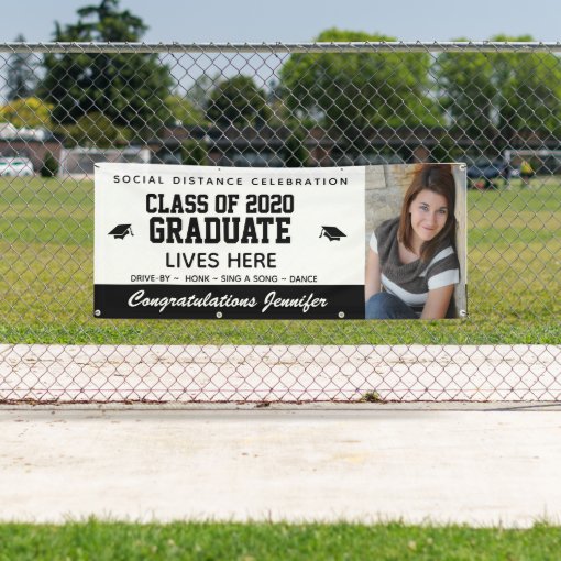 2020 COVID-19 Graduation Banners - Quarantine | Zazzle