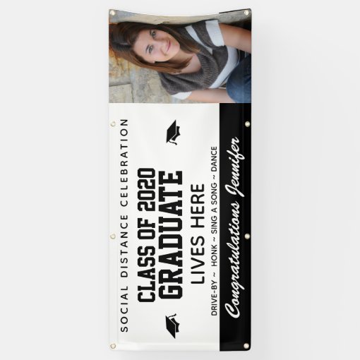 2020 COVID-19 Graduation Banners - Quarantine | Zazzle