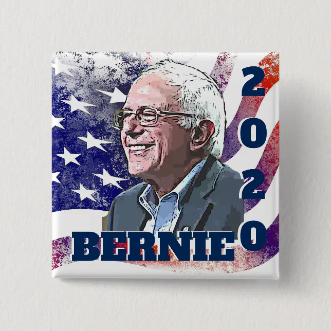 2020 Election Bernie Sanders Support Button | Zazzle