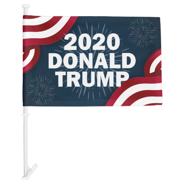 2020 Elections Donald Trump Car Flag | Zazzle