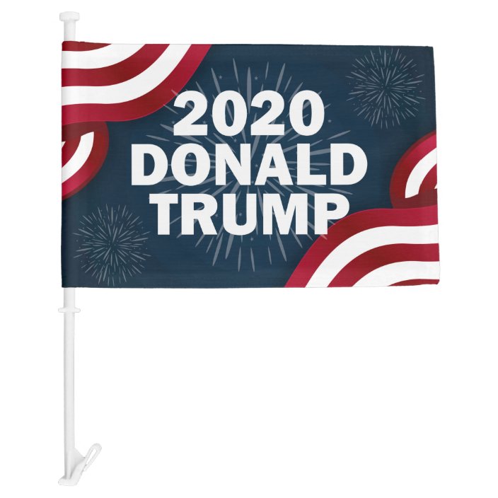 2020 Elections Donald Trump Car Flag | Zazzle.com
