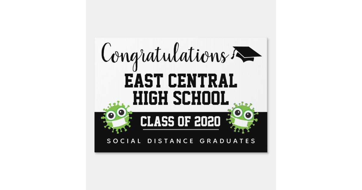 2020 High School, Graduation Signs Yard | Zazzle