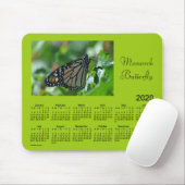 2020 Monarch Butterfly Calendar by Janz Mouse Pad | Zazzle