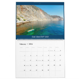 2020 Sailboat Calendar - Goat Island Skiff | Zazzle