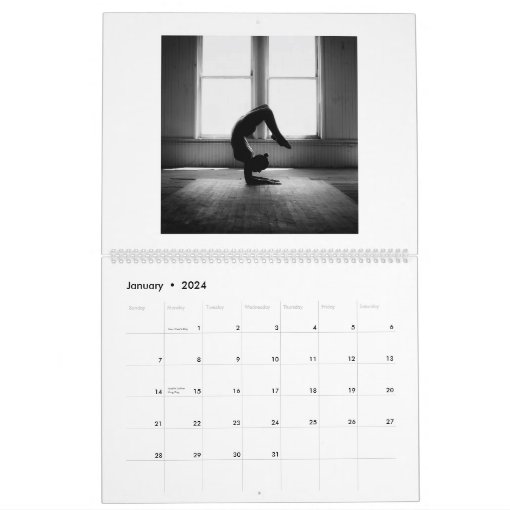 2020 Yoga Art Calendar | Zazzle