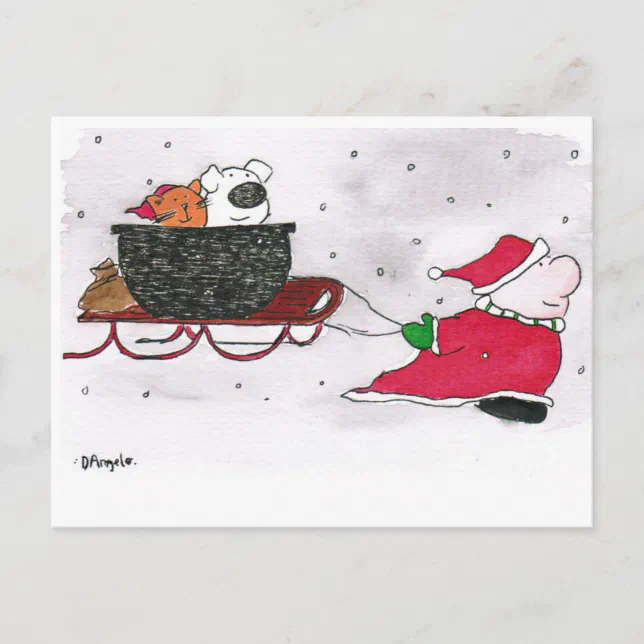 2020 ziggy card with pets | Zazzle