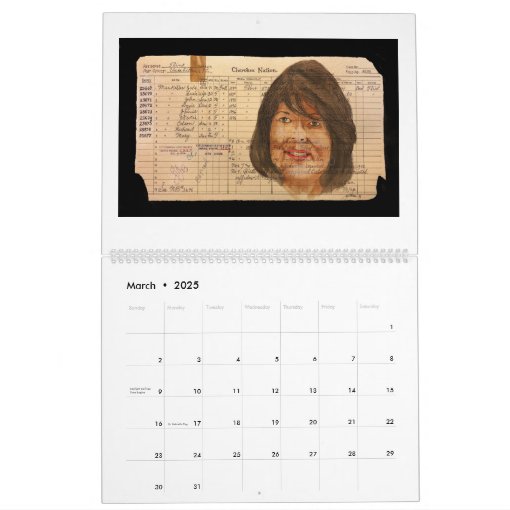 2021 Cherokee Art Calendar | Zazzle