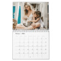 2021 Custom Photo Calendar Modern Create Your Own | Zazzle