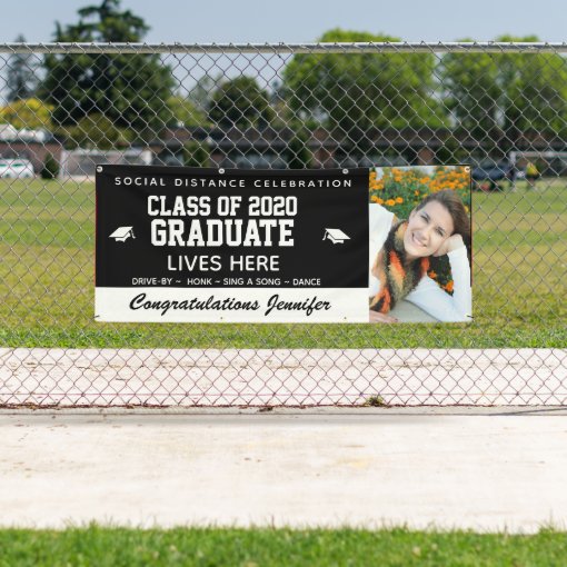 2021 Drive By Graduation Banners - Personalized | Zazzle