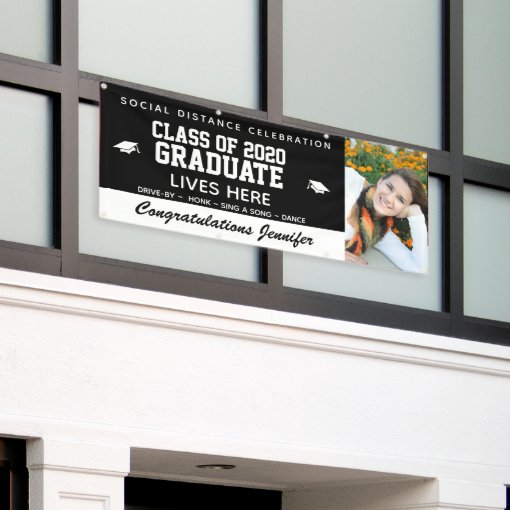 2021 Drive By Graduation Banners - Personalized | Zazzle