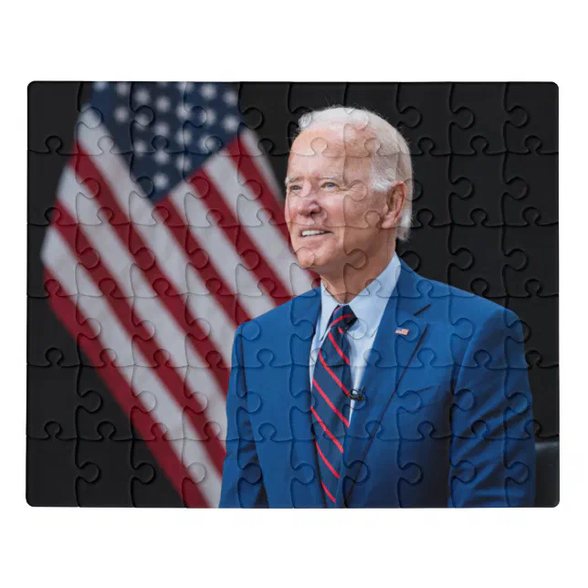 2021 Joe Biden US President Portrait Jigsaw Puzzle | Zazzle