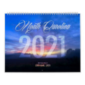 2021 North Carolina calendar | Zazzle