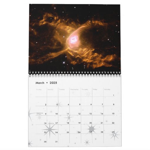 2021 Space Astronomy Universe NASA Nebulae Calendar | Zazzle