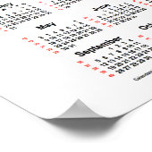 2021 Texas State Flag 52 Weeks Calendar by Janz Poster | Zazzle