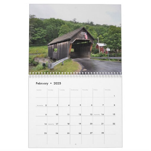 2021 Vermont - Calendar | Zazzle